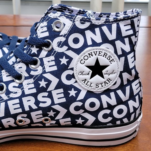 Converse | Shoes | Converse Mens Ctas Hi Letter Print Canvas 63952c ...